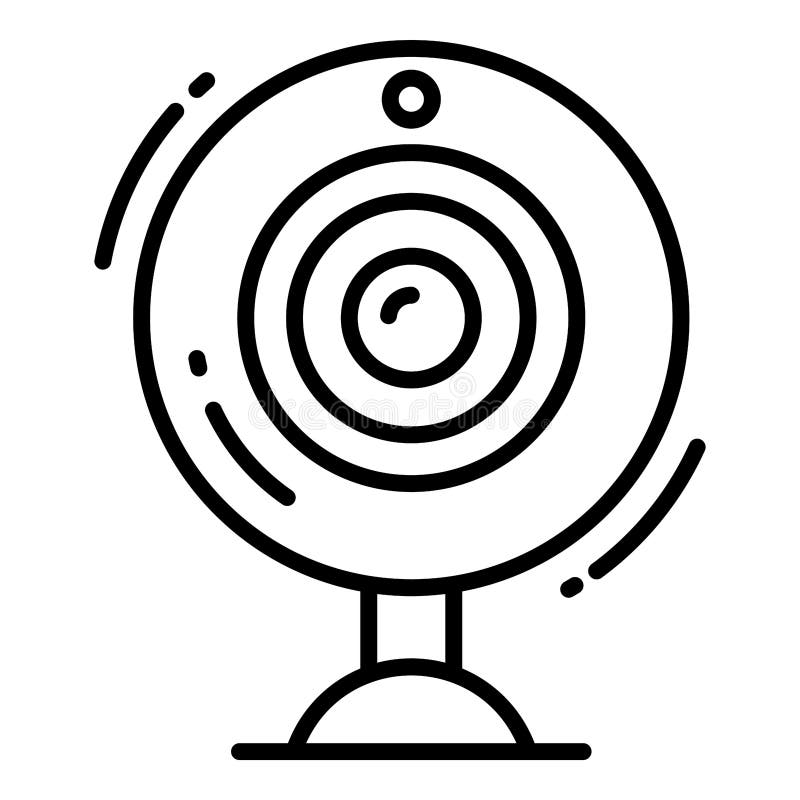 Web Came Protection And Security Vector Icons Set Cyber Computer