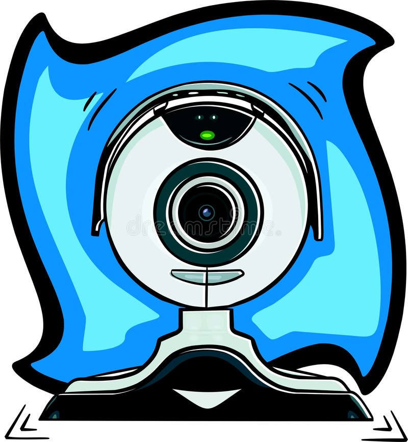 Web camera stock illustration. Illustration of clipart - 441797