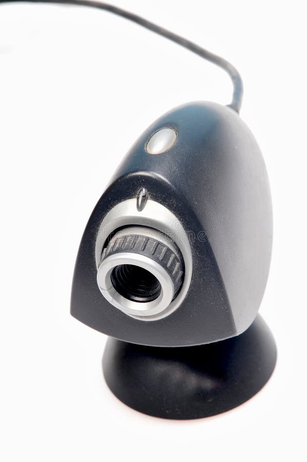 Webcam on a hand stock image. Image of spying, chatroom - 1442741