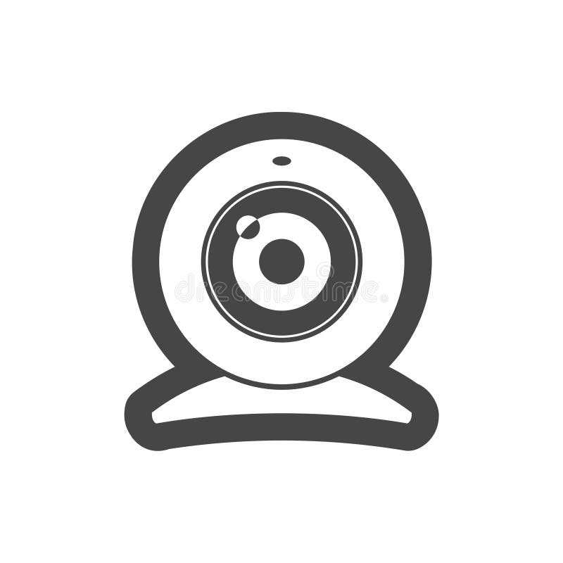 Web Camera Flat Icon, 6 Colors Included Stock Vector - Illustration of ...