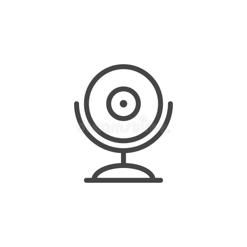 Webcam Pictogram Stock Illustrations – 1,212 Webcam Pictogram Stock ...