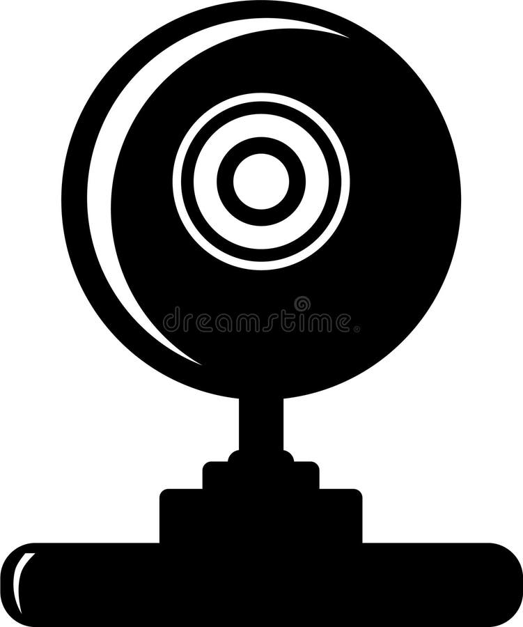 Web Camera Icon in Flat Style. Vector Illustration Stock Vector ... Web Camera Icon in Flat Style. Vector Illustration Stock Vector ...