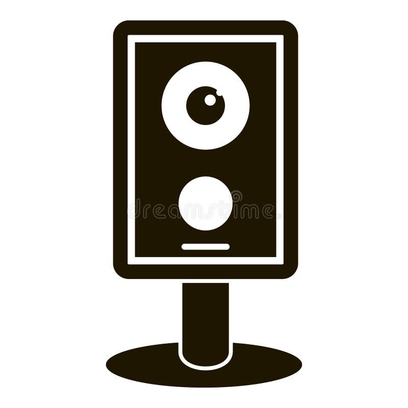 Web Camera Icon, Simple Style Stock Vector - Illustration of digital ...