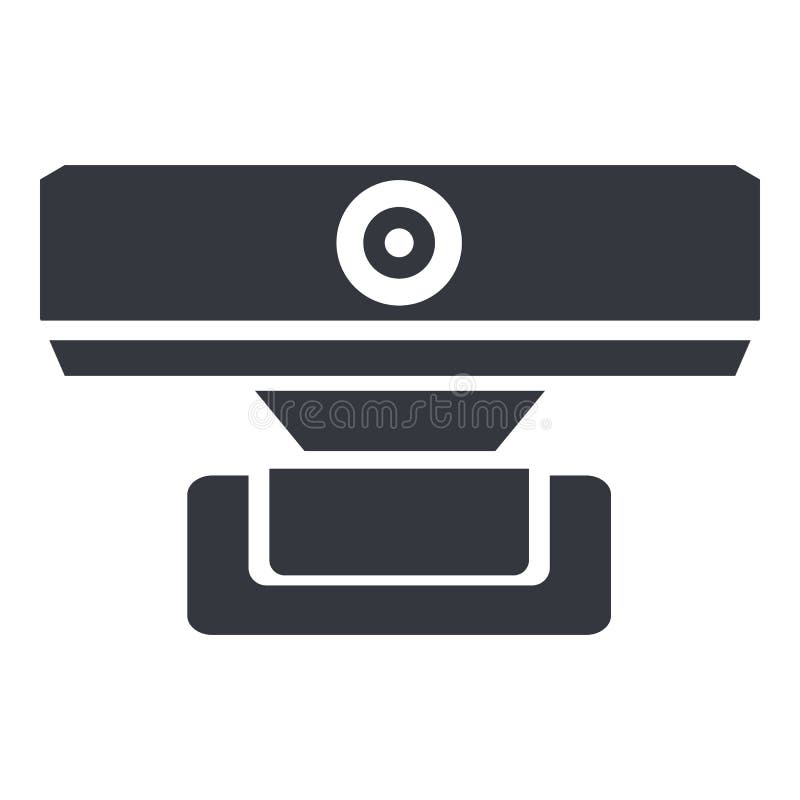 Web Camera Icon. Vector Basic Webcam Symbol Stock Vector - Illustration ...
