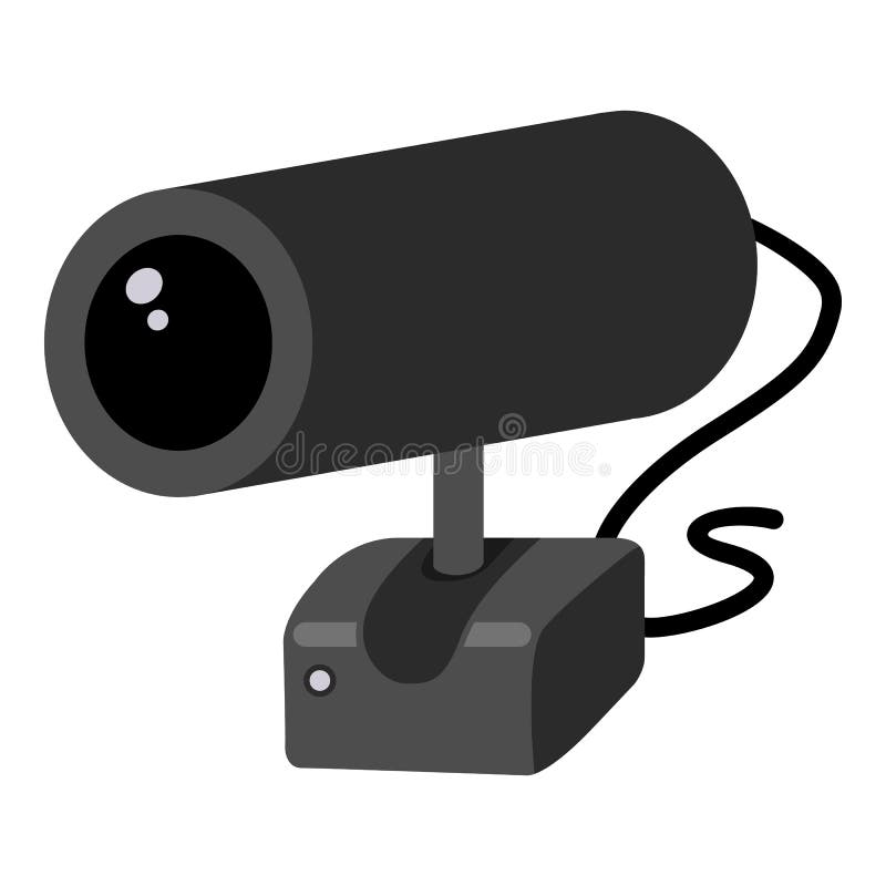 Web Camera Icon. Vector Flat Webcam Symbol Stock Vector - Illustration ...