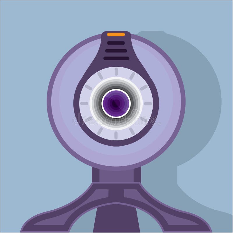 Web Camera stock vector. Illustration of graphic, vector - 41565809
