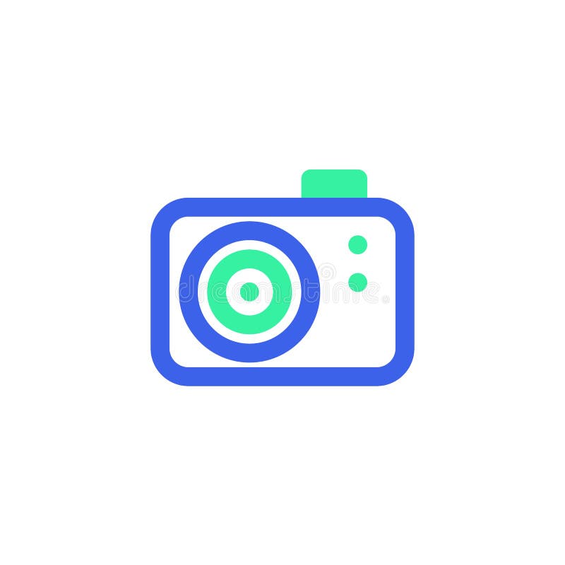Web Camera, Webcam Line Icon, Outline Vector Sign, Linear Style ...