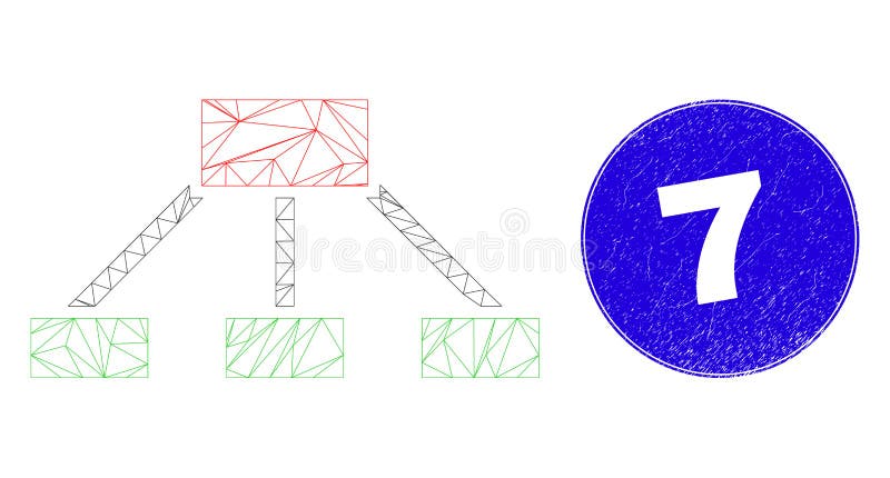 7 Level Connected List Stock Illustrations – 3 7 Level Connected List ...