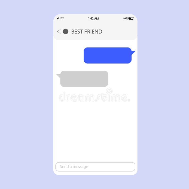 Chat app template stock vector. Illustration of design - 161281549 Chat app template stock vector. Illustration of design - 161281549