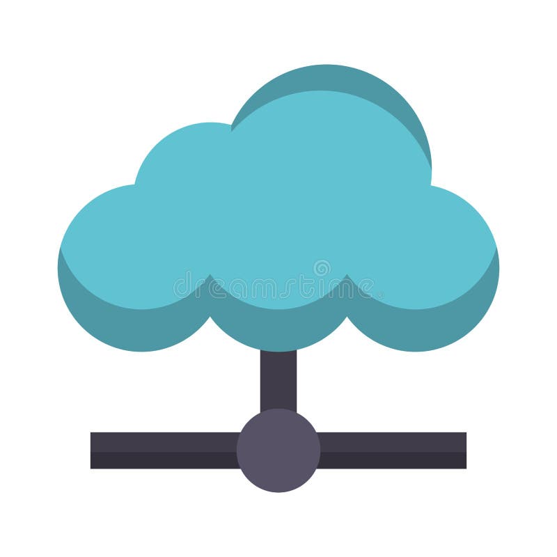 Web Clouds Technology Computer Cartoon Stock Vector - Illustration of ...