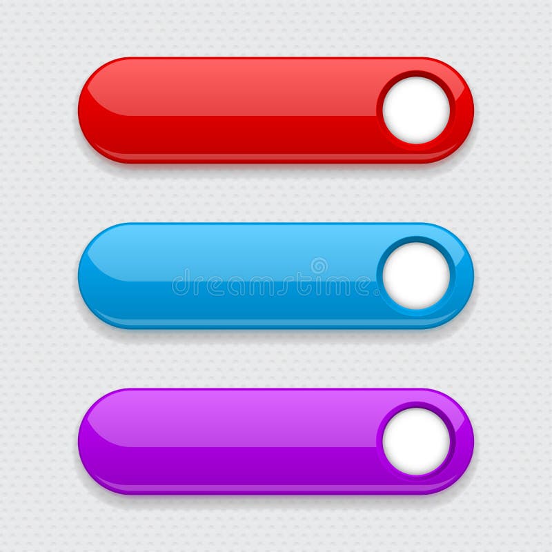 Buttons Oval stock vector. Illustration of rounded, oval - 18327164