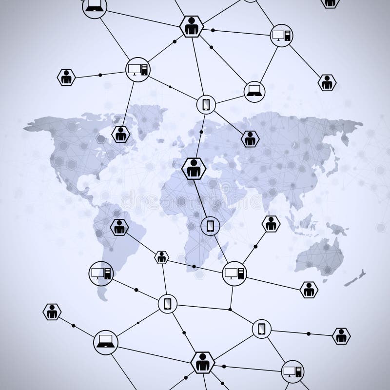 Web Communications stock illustration. Illustration of white - 46174290