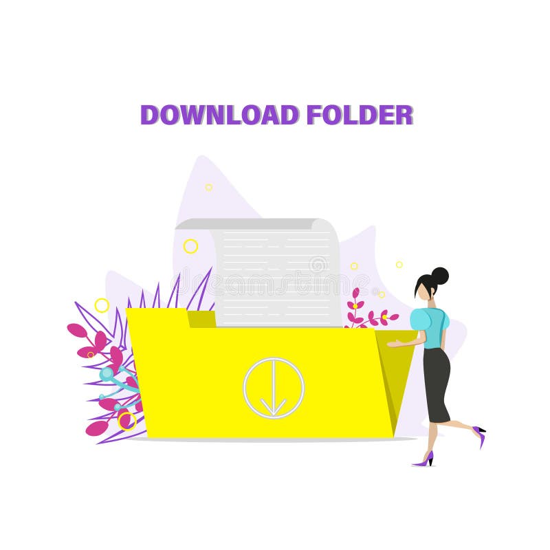 Digital File Organization Data Structure Flowchart Illustrating Cloud ...