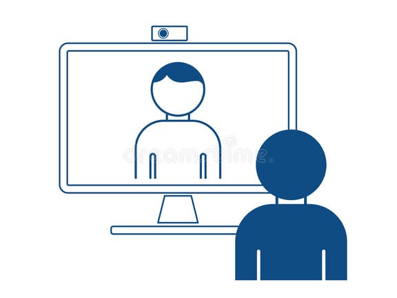 Videoconference Stock Illustrations – 6,133 Videoconference Stock ...