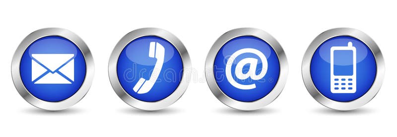 Web Contact Us Buttons stock vector. Illustration of phone - 48252392 Web Contact Us Buttons stock vector. Illustration of phone - 48252392