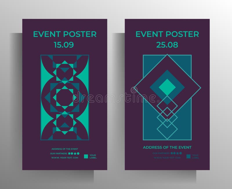 Cover Template Set for Flyer, Brochure, Book, Folder, Poster, Banner ...