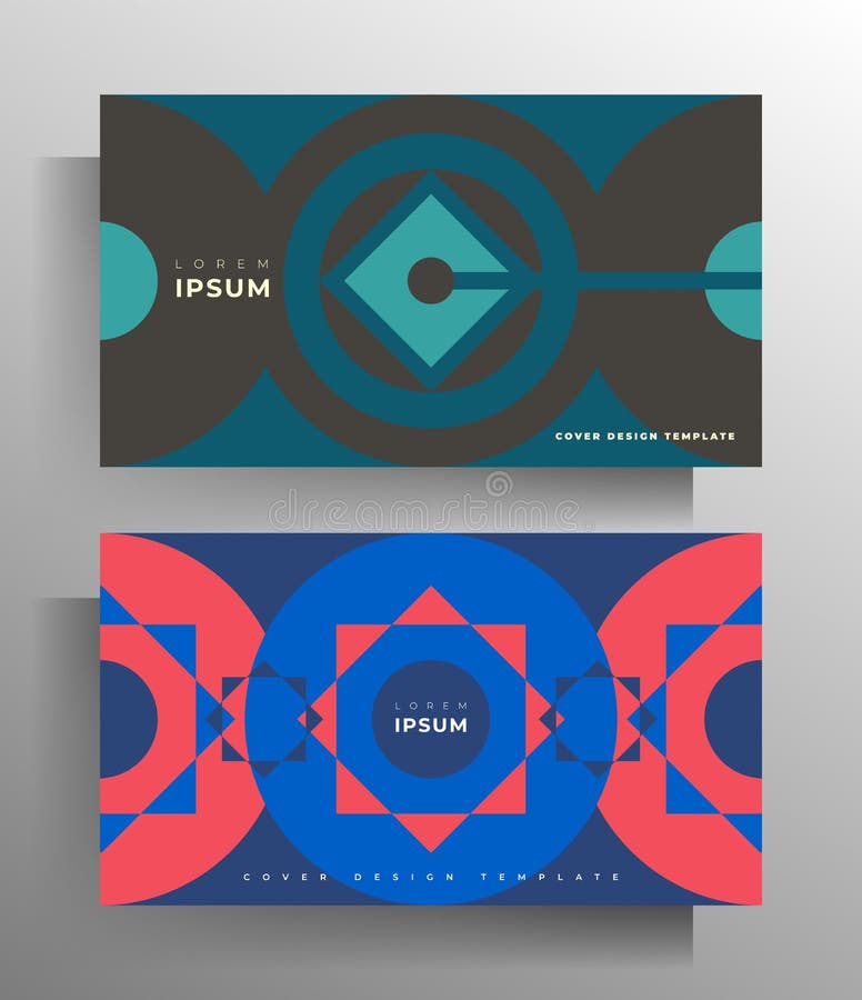 Cover Template Set for Flyer, Brochure, Book, Folder, Poster, Banner ...