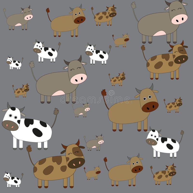 Colored Cows Stock Illustrations – 159 Colored Cows Stock Illustrations ...