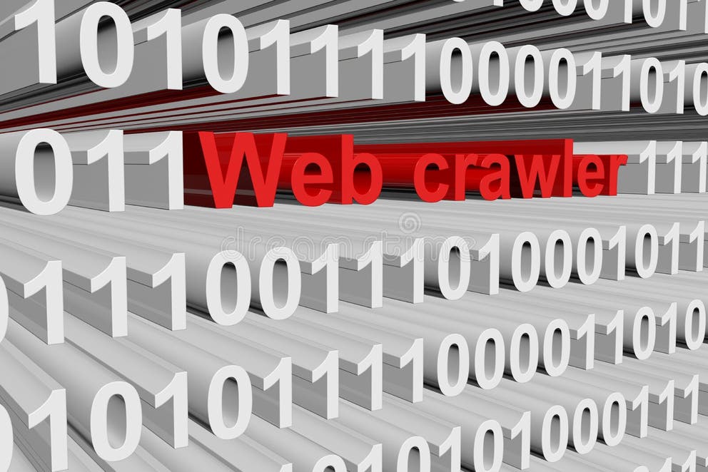 Web crawler stock illustration. Illustration of website - 88548038