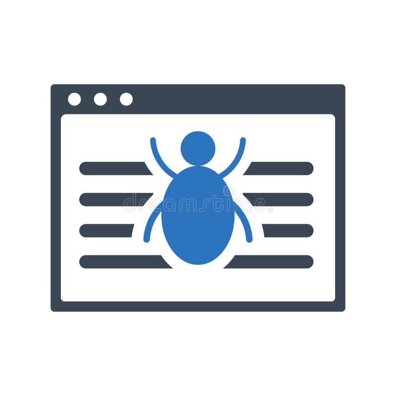 Web Crawling Icon. Simple Editable Vector Graphics Stock Illustration ...
