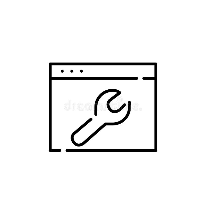 Web Customization Icon Settings And Customization It Symbolizes Fine Tuning Your Online World 2333