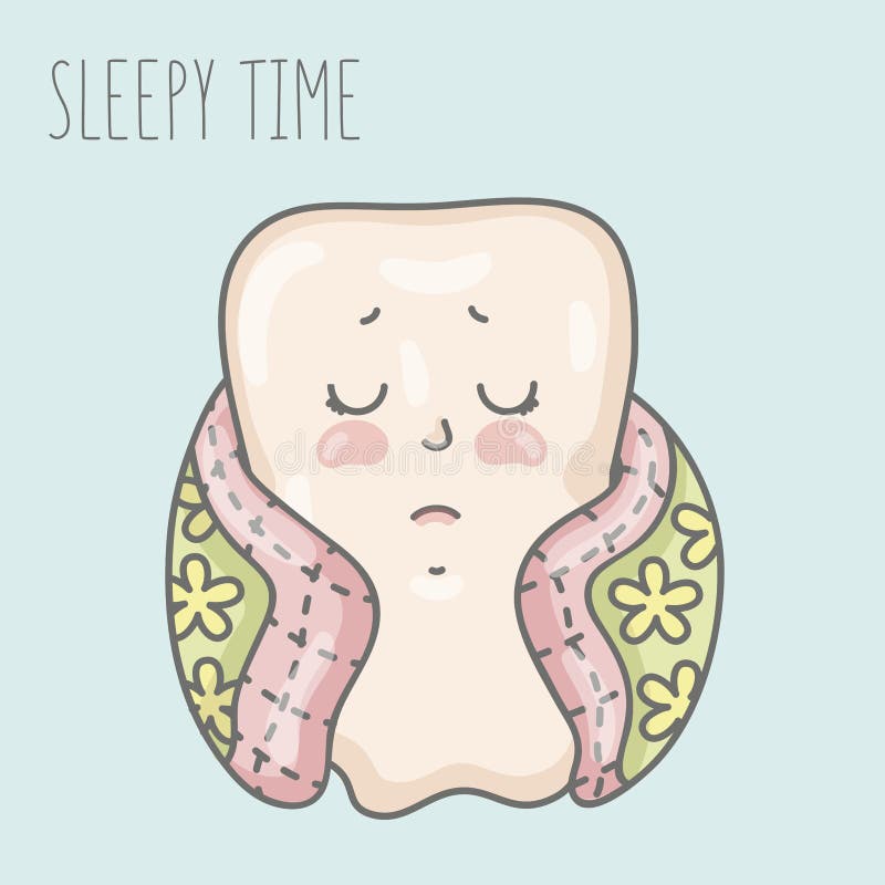 Sleeping Tooth Stock Illustrations – 367 Sleeping Tooth Stock ...