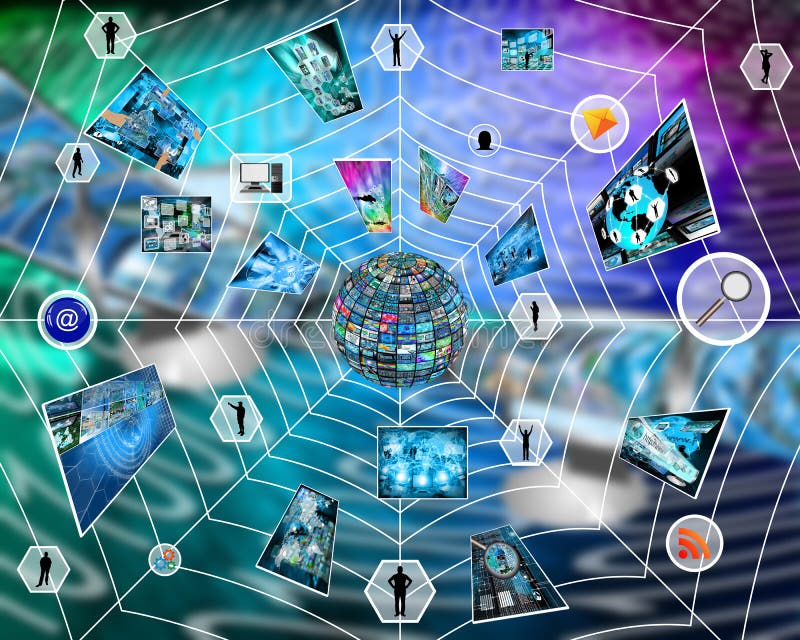 Internet illustration stock. Illustration du globalisation - 40394501