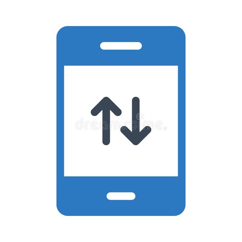 Login Screen Vector Glyph Color Icon Stock Illustration - Illustration ...