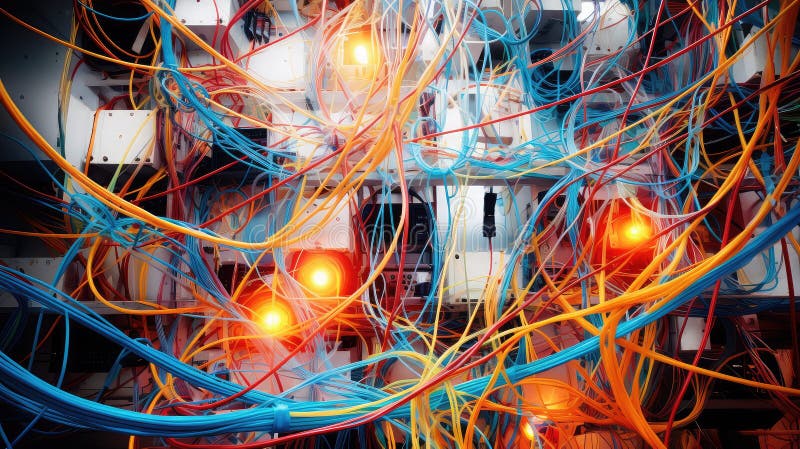 Web data confusion stock illustration. Illustration of overload - 360883298