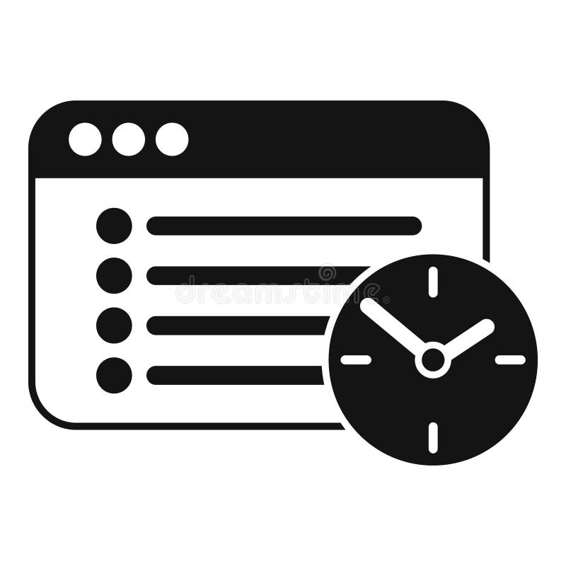 Web Data Plan Icon Simple Vector. Banking Folder Stock Illustration ...