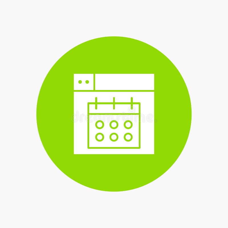 Web, Design, Calendar, Date Stock Vector - Illustration of element ...