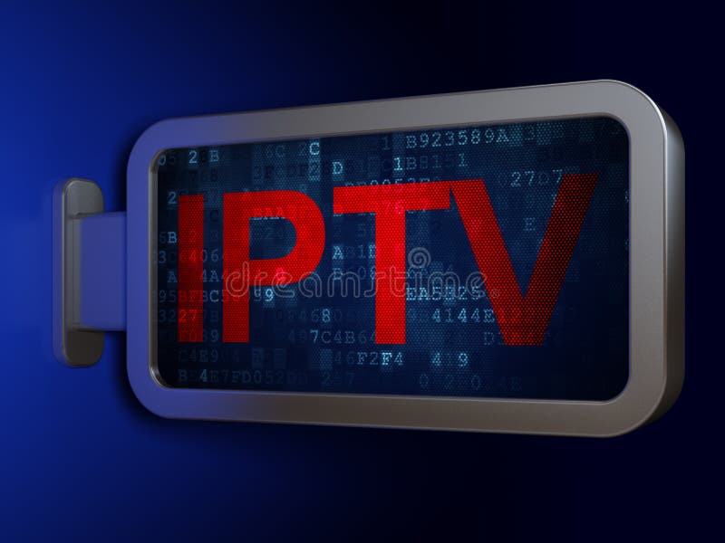 Web Design Concept: IPTV on Billboard Background Stock Illustration ... Web Design Concept: IPTV on Billboard Background Stock Illustration ...