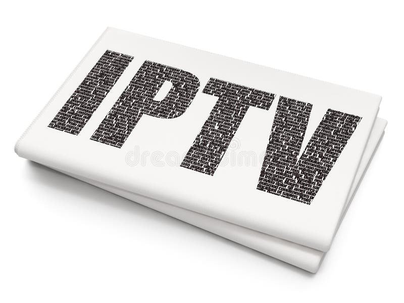 Web Design Concept: IPTV on Blank Newspaper Background Stock ... Web Design Concept: IPTV on Blank Newspaper Background Stock ...