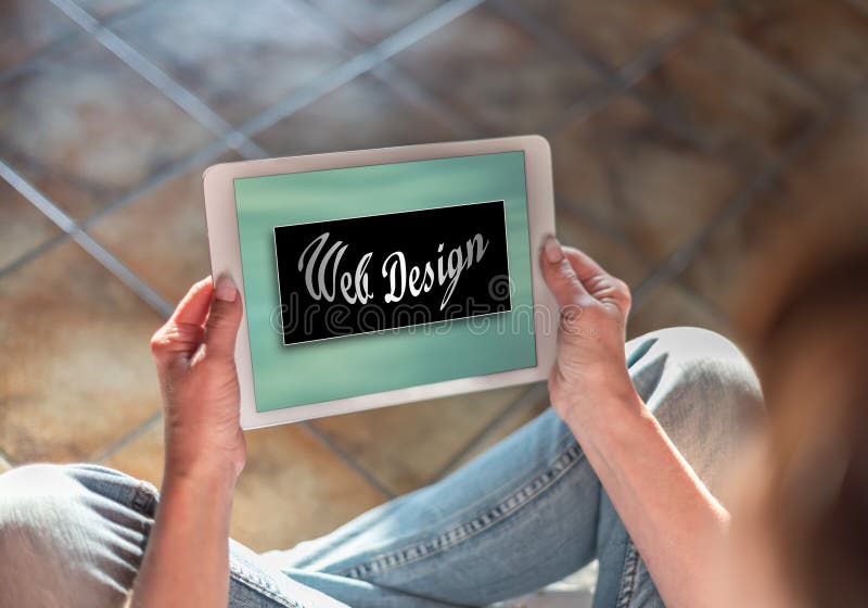3,204 Tablet Showing Web Design Concept Stock Photos - Free & Royalty ...