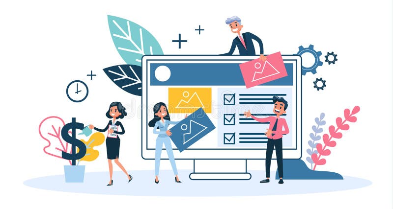 Web Design Concept. Website Development, Programming and Making ...