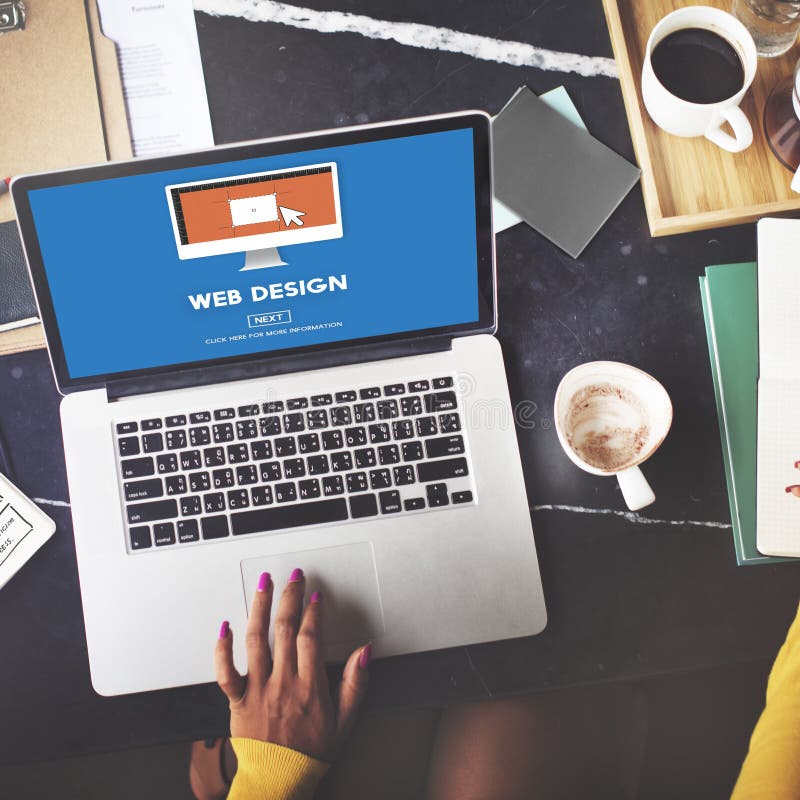 Web Design Homepage Internet Layout Software Concept Stock Photo ... Web Design Homepage Internet Layout Software Concept Stock Photo ...