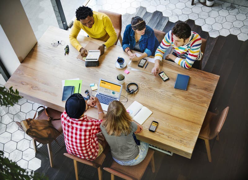 Web Design Ideas Creativity Creative Design Concept Stock Photo - Image ...