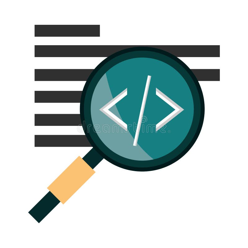 Website Coding Social Media Icon Line and Fill Stock Vector ...