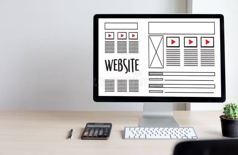 Web Design Layout Sketch Drawing Software Media WWW and Graphic Stock ... Web Design Layout Sketch Drawing Software Media WWW and Graphic Stock ...