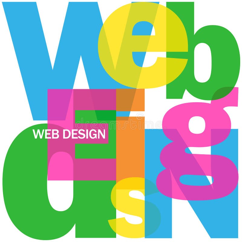 DESIGN letters collage stock vector. Illustration of like - 117954074