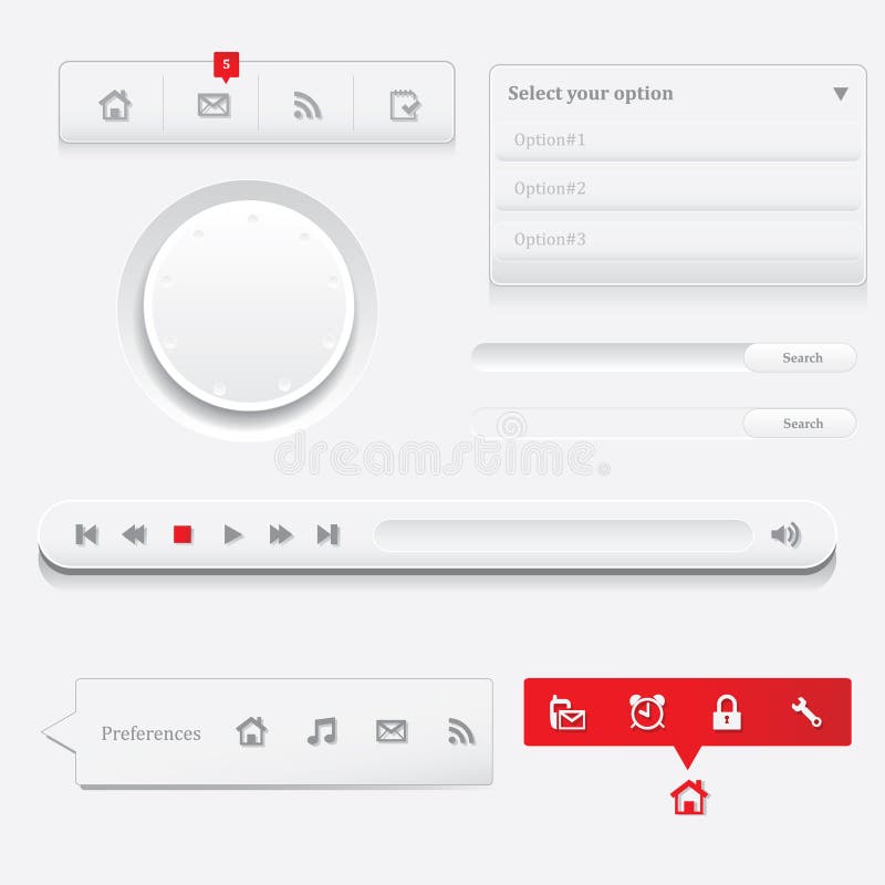 Web Design stock illustration. Illustration of empty - 30681681