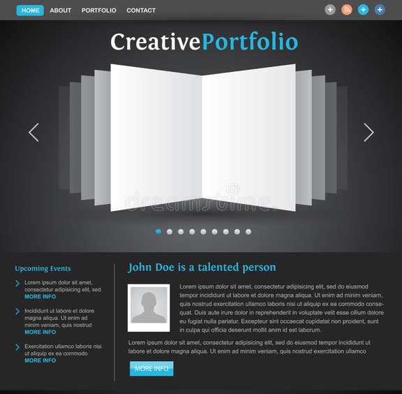 Interactive Design Portfolio Stock Illustrations – 301 Interactive ...