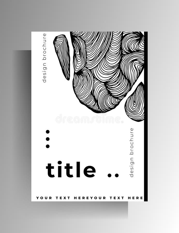 Design for Poster, Cover for Book, Magazine. Stock Illustration ...