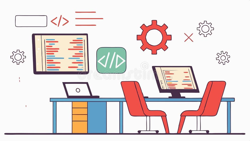 Web Design Process on Computer, UI UX Design and Website Development ...