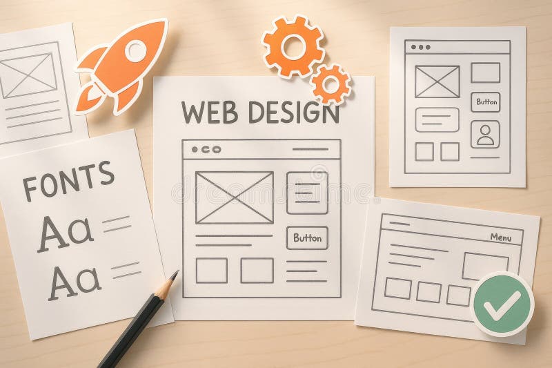 Mockup Process Stock Illustrations – 9,732 Mockup Process Stock ...