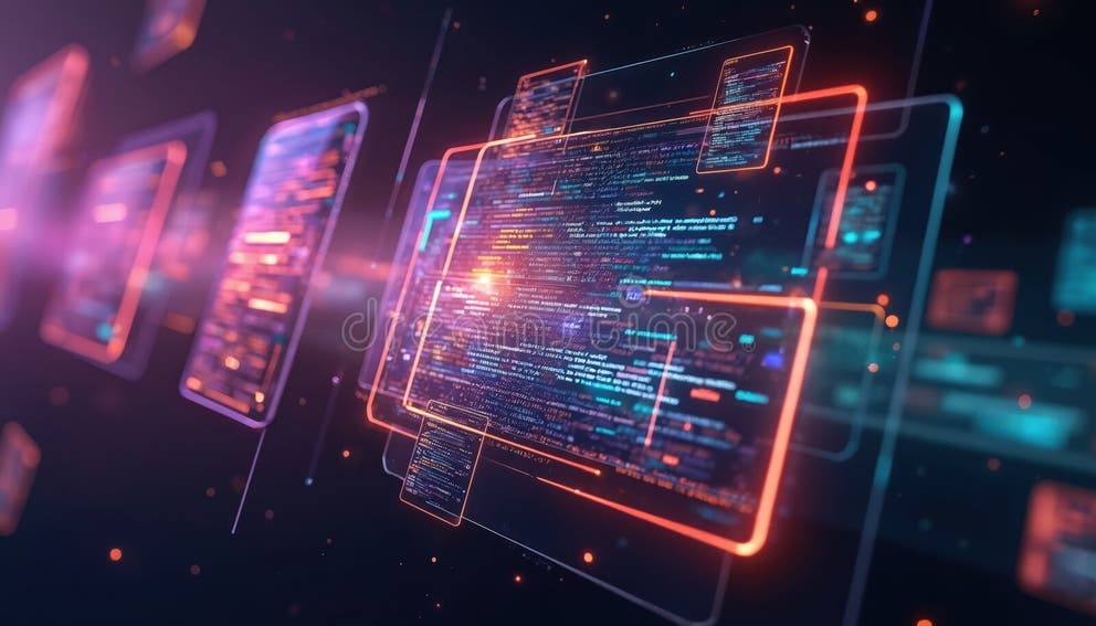 Web Design Studio Concept Shows Web Page Assembling from Modules ...