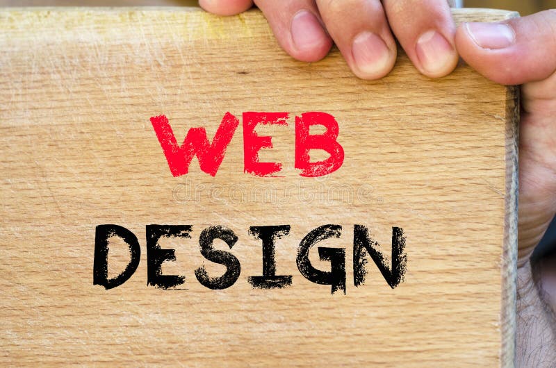 Web design text concept stock image. Image of programmer - 90110321