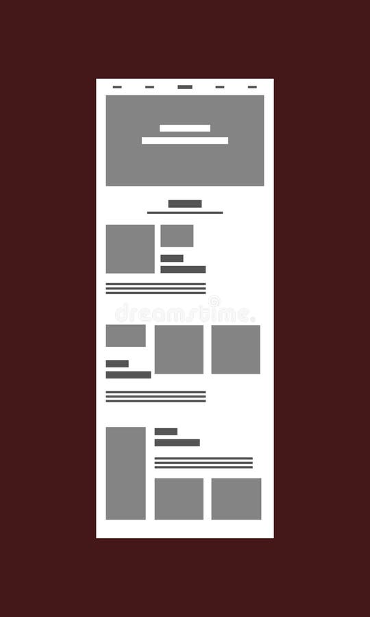 Web Design Wireframe Template Editable File Vector for Business Stock ... Web Design Wireframe Template Editable File Vector for Business Stock ...