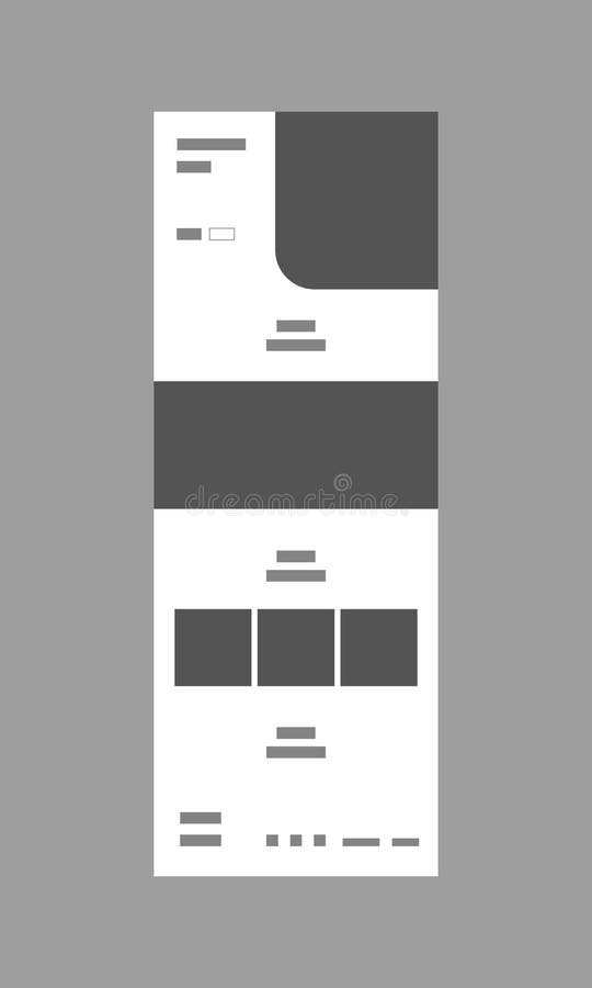 Web Design Wireframe Template Editable File Vector for Business Stock ... Web Design Wireframe Template Editable File Vector for Business Stock ...