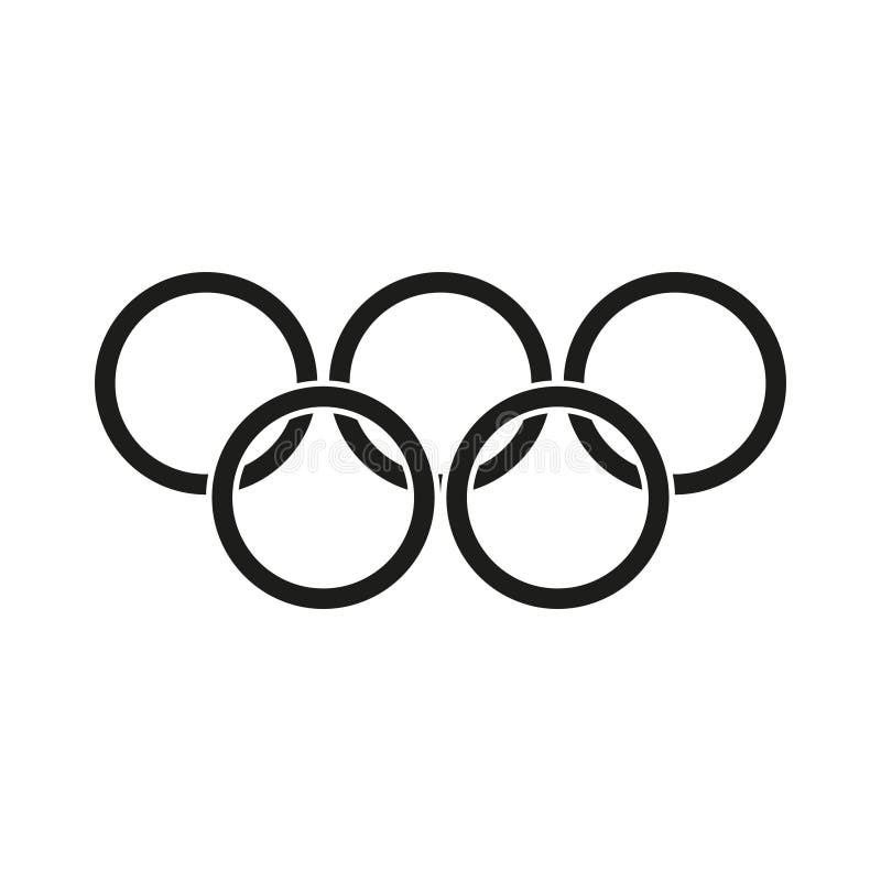 Olympic Ring. Simple Vector Editorial Photo - Illustration of element ...
